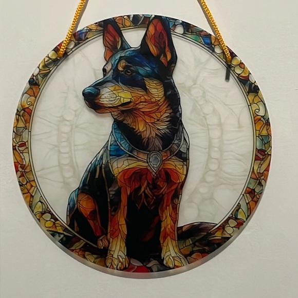 Accents | Suncatcher Acrylic Australian Cattle Dog 7 34 Home Cabin ...
